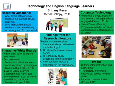 "The Importance of Technology in the Classroom for English Language Lea"