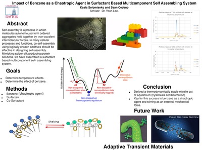 "The Impact of Benzene as a Chaotropic Agent in Surfactant Based Multi"