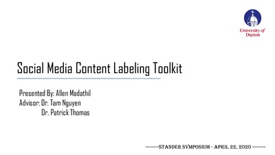 "Social Media Content Labelling Toolkit"