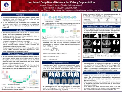 "UNet-based Deep Neural Network for 3D Lung Segmentation"