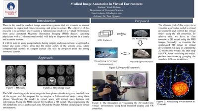 "Medical Image Annotation in Virtual Environment"