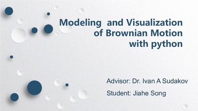 "Modeling and Visualization of Brownian Motion with Python"