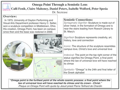 "Omega Point Through a Semiotic Lens"