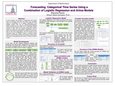 "Forecasting Categorical Time Series Using Logistic Regression and ARIM"