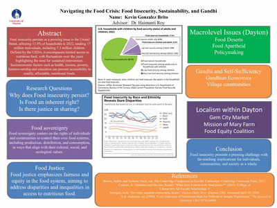 "Navigating the Food Crisis: Food Insecurity, Sustainability, and Gandh"