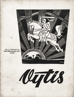 "Vytis, Volume 38, Issue 1 (January 1952)" by Knights of Lithuania