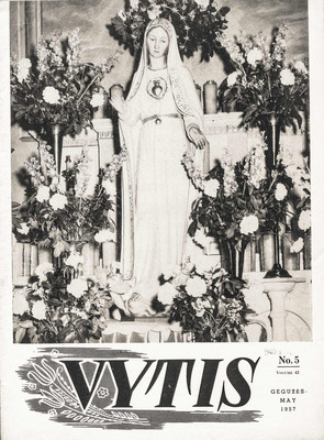 "Vytis, Volume 43, Issue 5 (May 1957)" by Knights of Lithuania