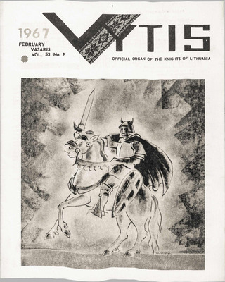 "Vytis, Volume 53, Issue 2 (February 1967)" by Knights of Lithuania